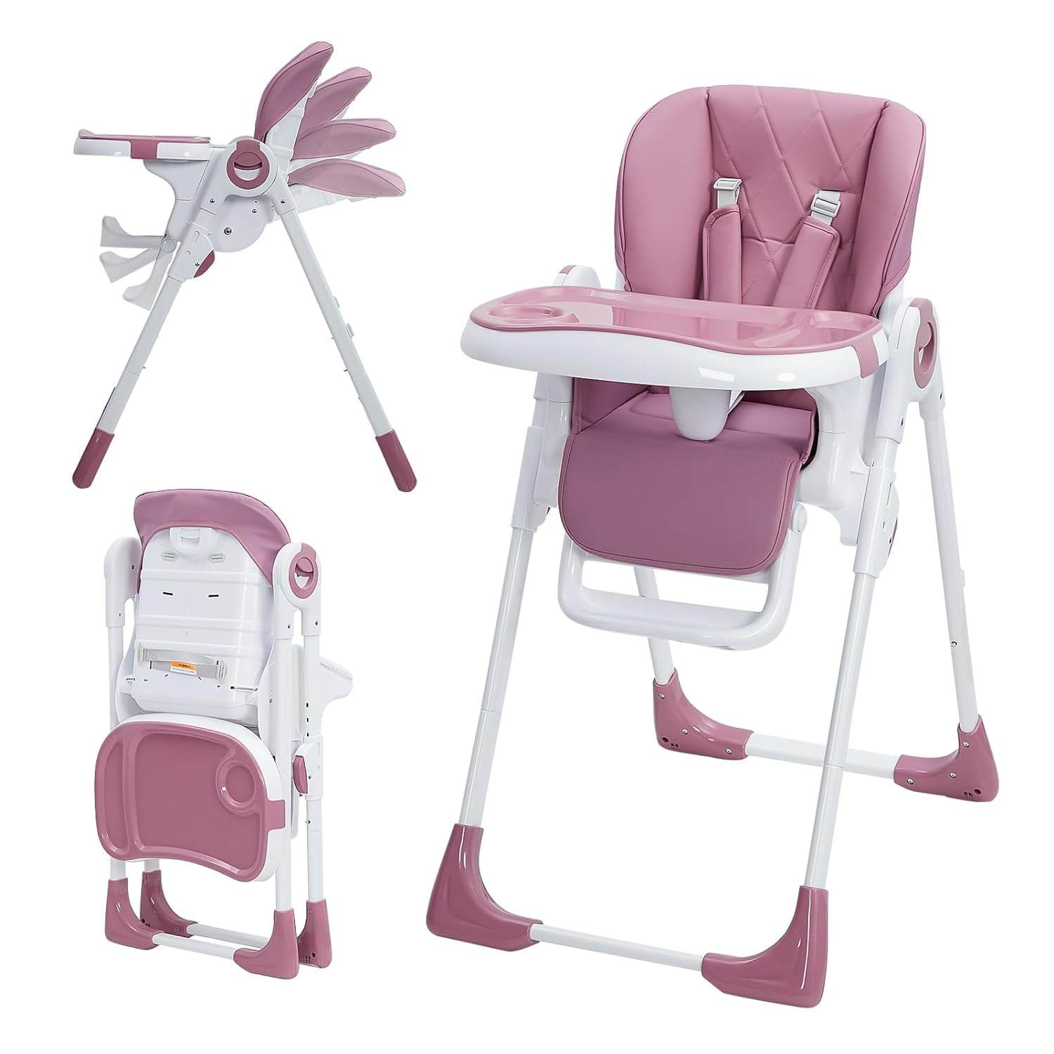 EastVita Baby High Chair, Multifunctional Infant Highchairs with ...