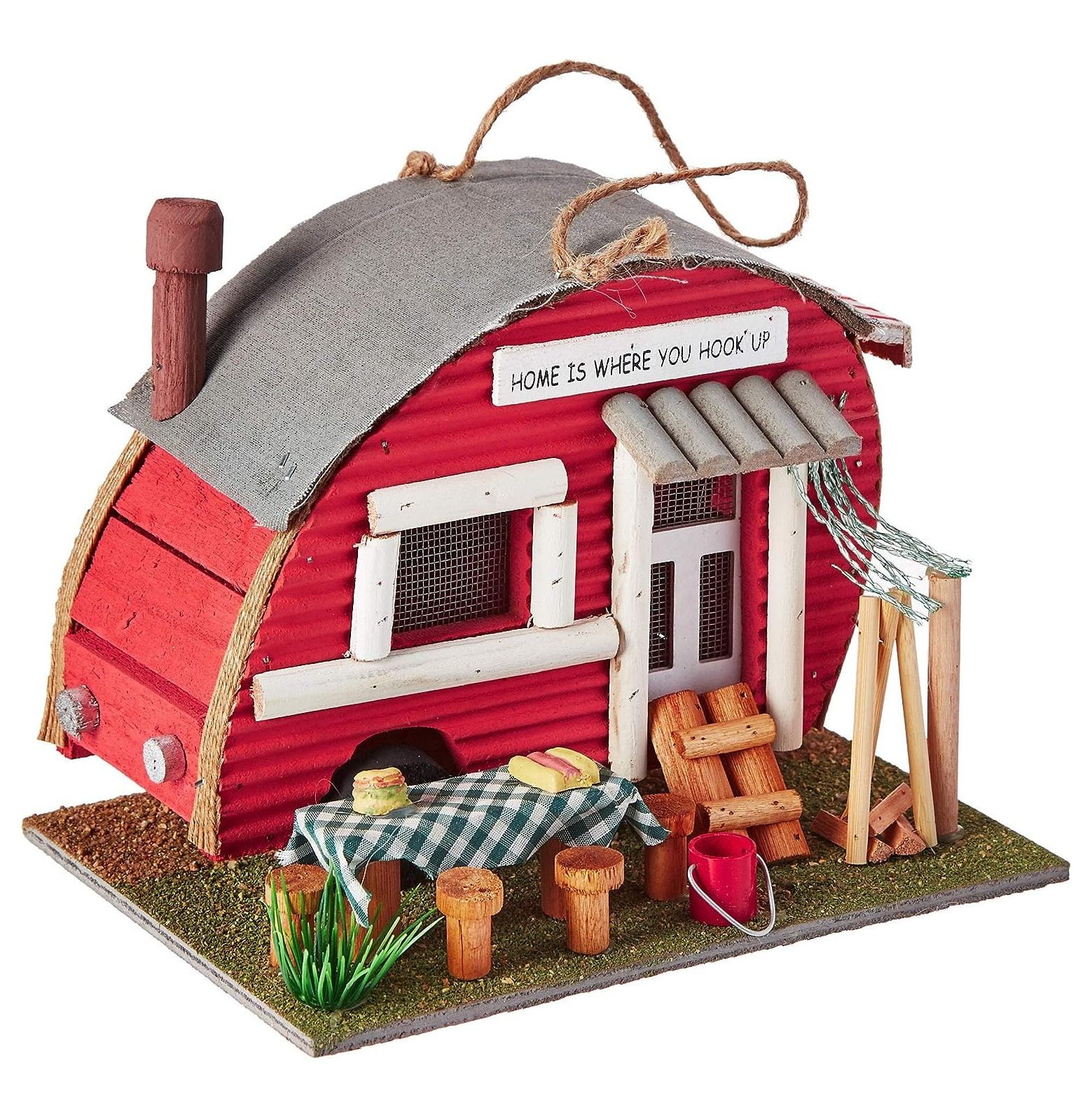 Eastwind Gifts 12503 Vintage Trailer Birdhouse - Walmart.com