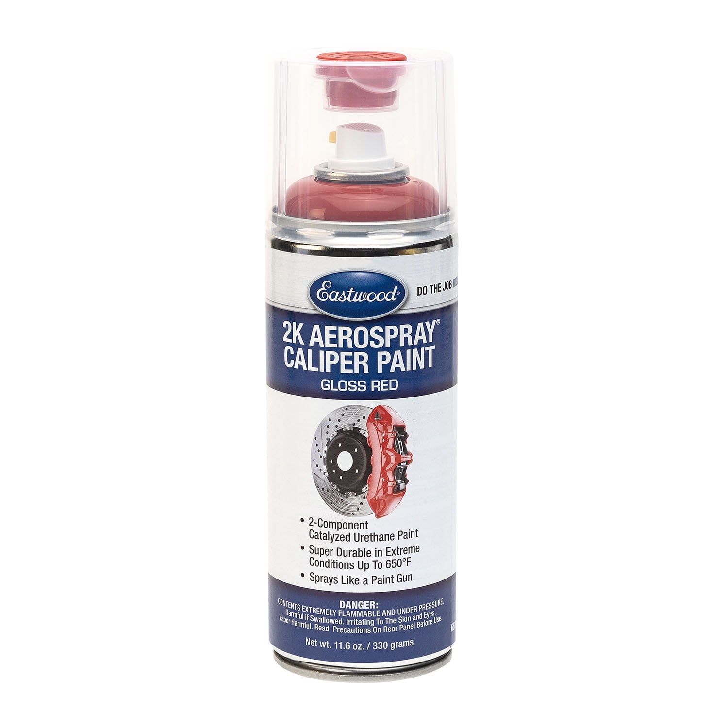 Eastwood 2k AeroSpray Disc Brake Caliper Spray Paint Red - Walmart.com