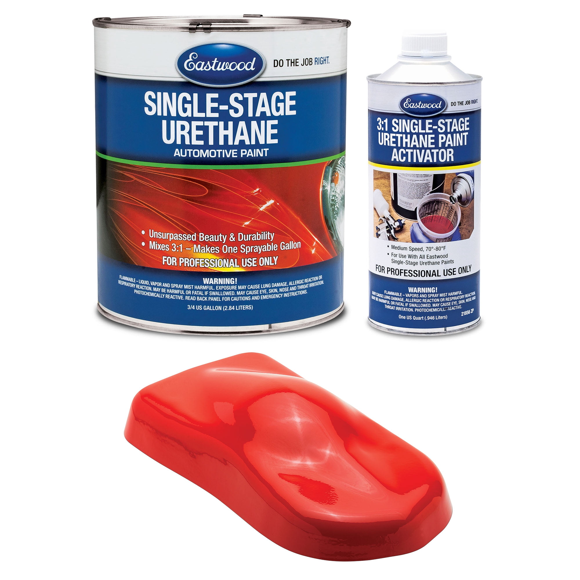 Eastwood 3:1 Afterburner Red Single Stage Urethane Automotive Spray ...