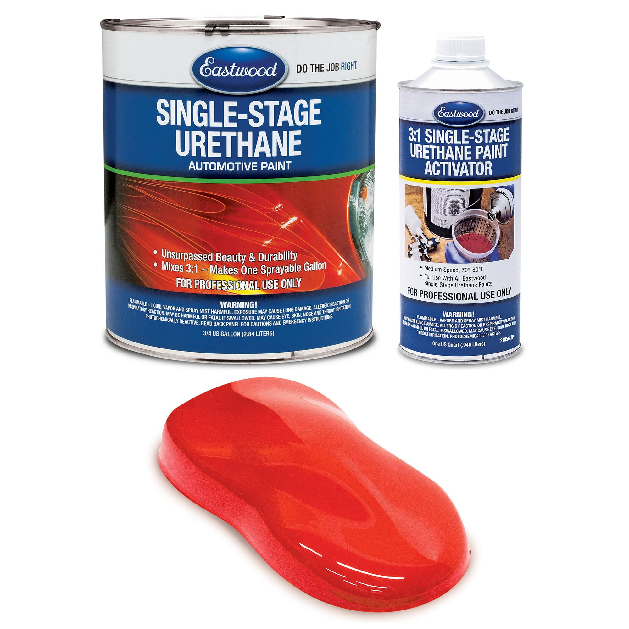 Eastwood 3:1 Redline Red Single Stage Automotive Spray Paint 1 ...