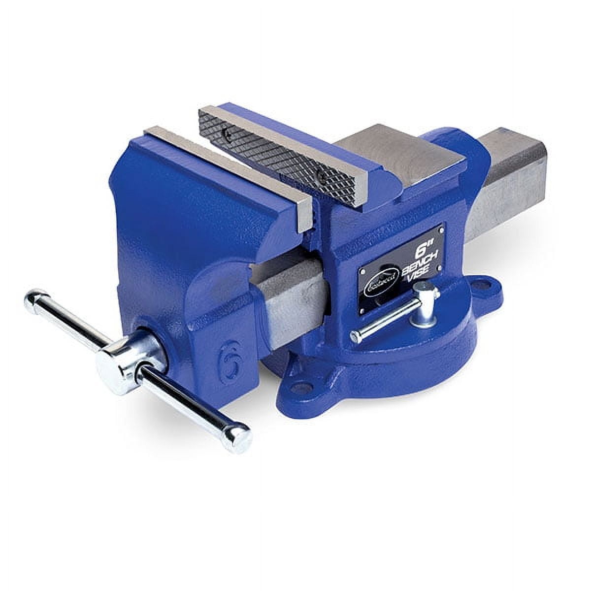 Eastwood 6 Inch Heavy Duty Ductile Iron Bench Vise With Swivel Base ...