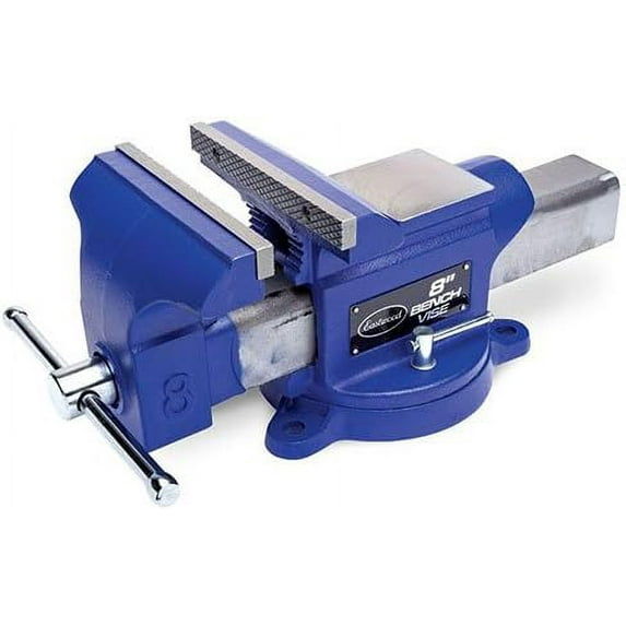 Eastwood 8 in. Bench Vise Iron Heavy Duty Clamp Milling Metalworking ...
