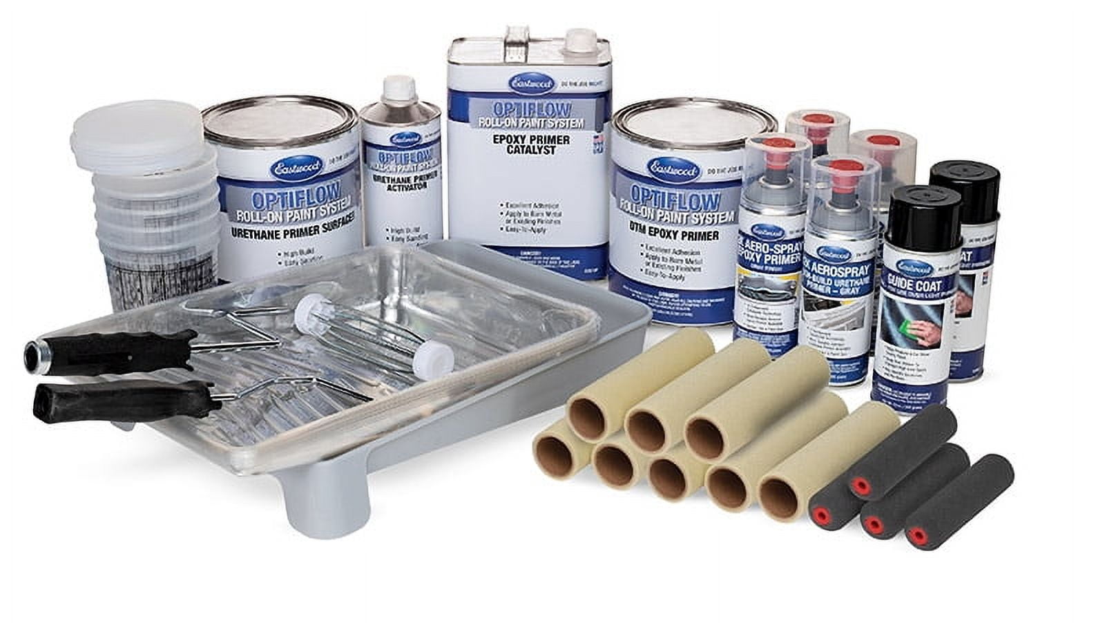 Eastwood Basic OptiFlow Epoxy and Urethane Primer Kit Automotive Roll ...