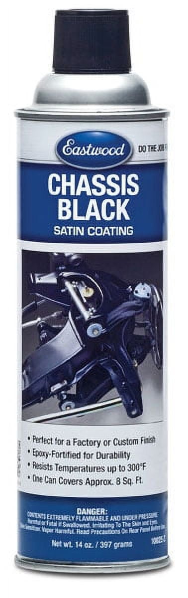 Eastwood Car Truck Chassis and Frame Black Satin Spray Paint 14 oz ...