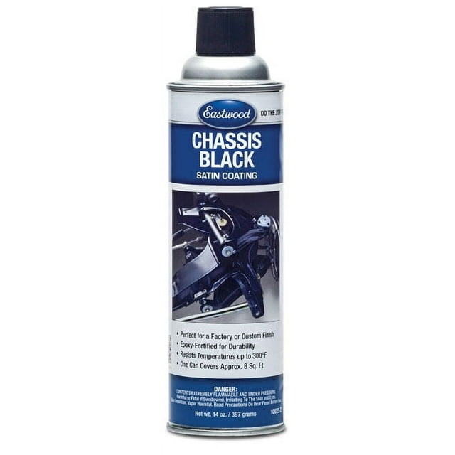 Eastwood Car Truck Chassis and Frame Black Satin Spray Paint 14 oz ...