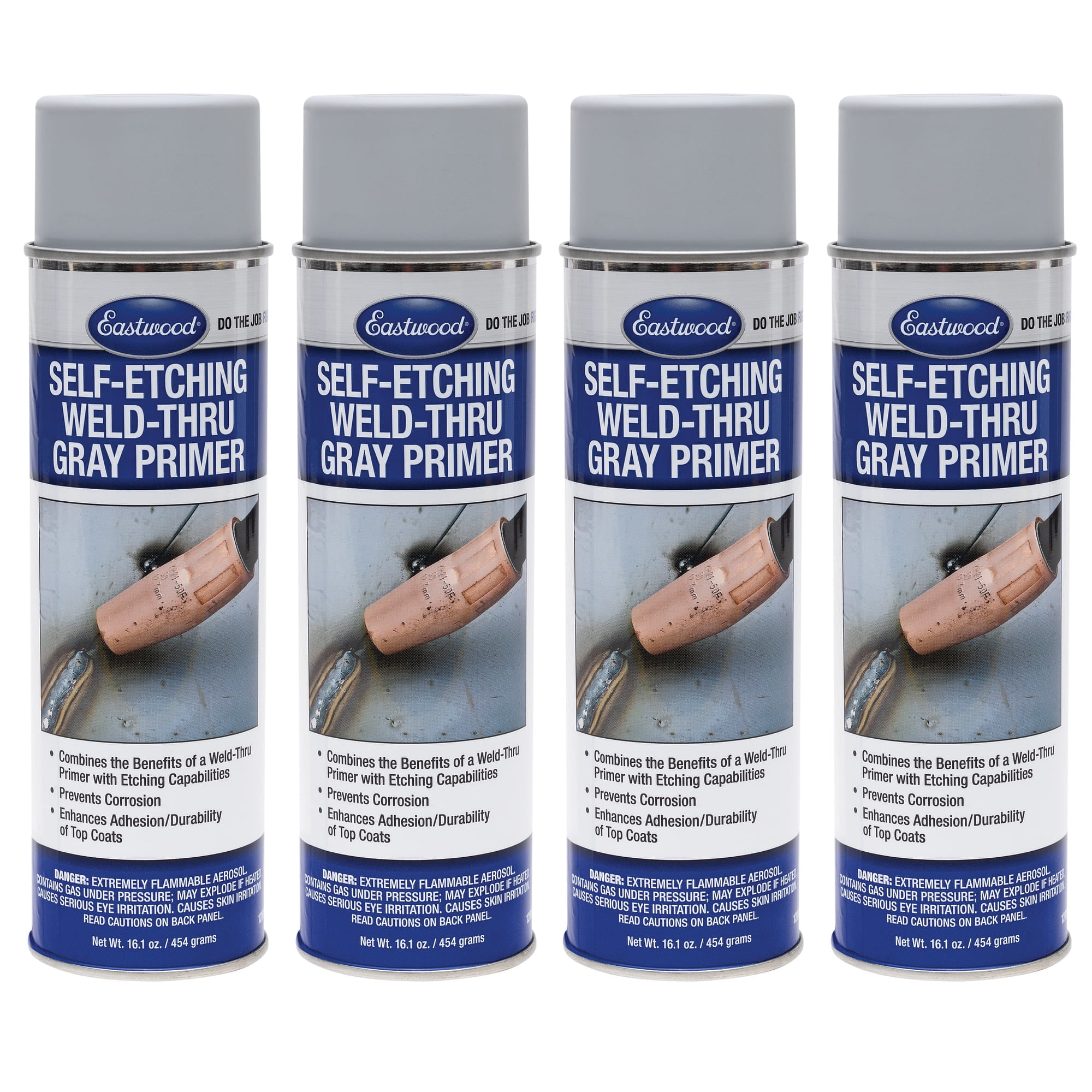Eastwood Durable Organic Binders Self Etching Weld Thru Gray Aerosol ...