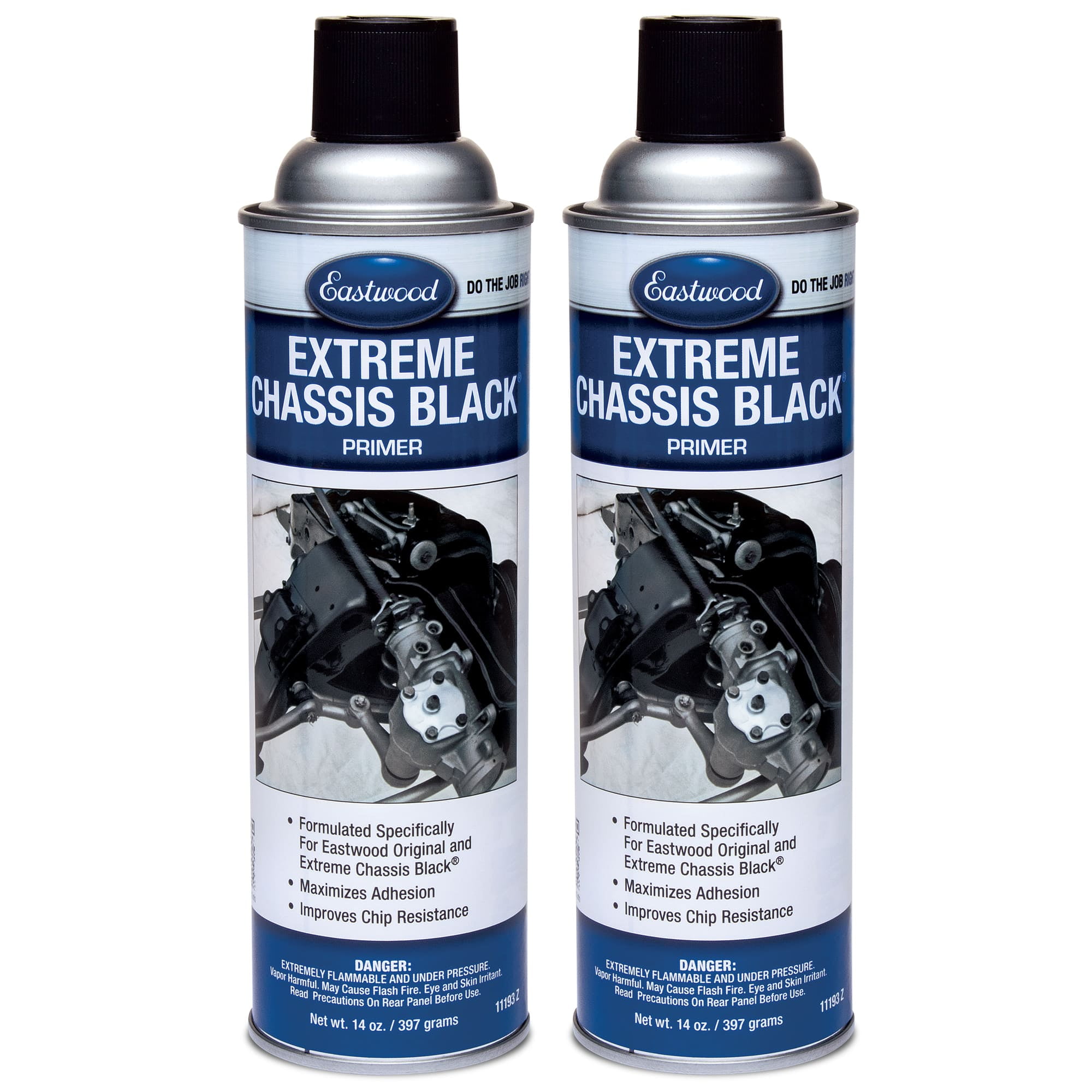 Eastwood Extreme Chassis Black Primer Spray Paint Aerosol 14 oz 2 Pack ...