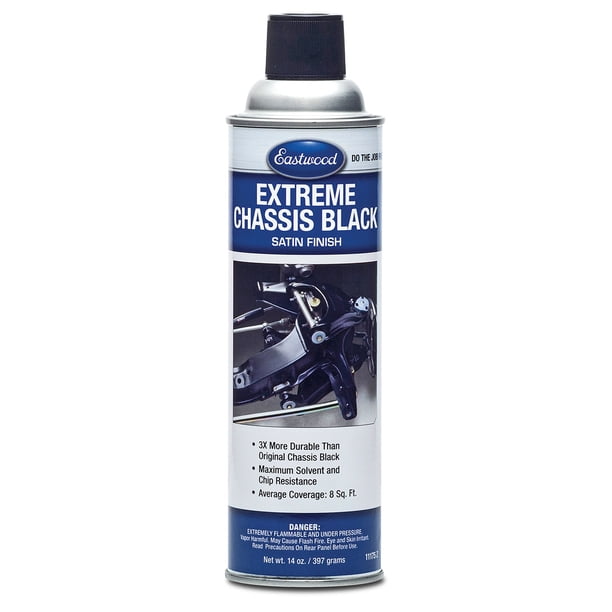 Eastwood Extreme Chassis Black Satin Spray Paint Aerosol 14 OZ ...