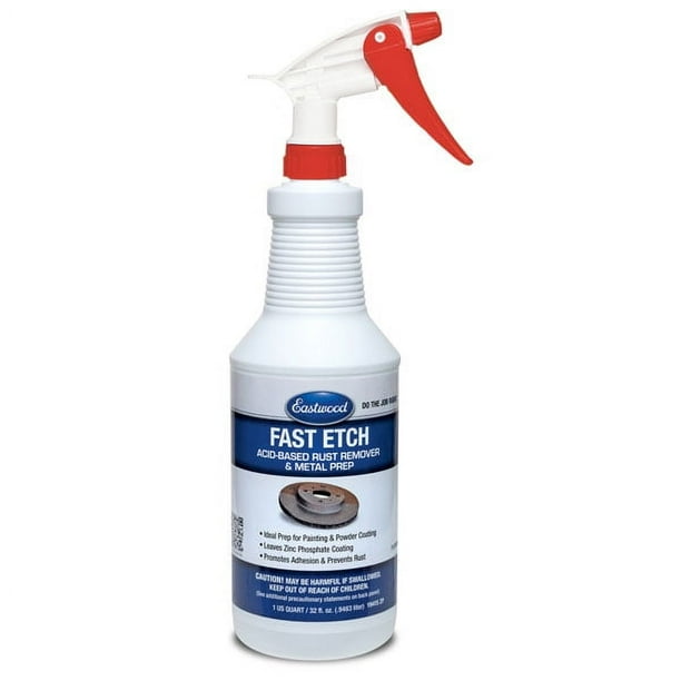 Eastwood Fast Etch Rust Remover Automotive Polishes, 32 oz - Walmart ...