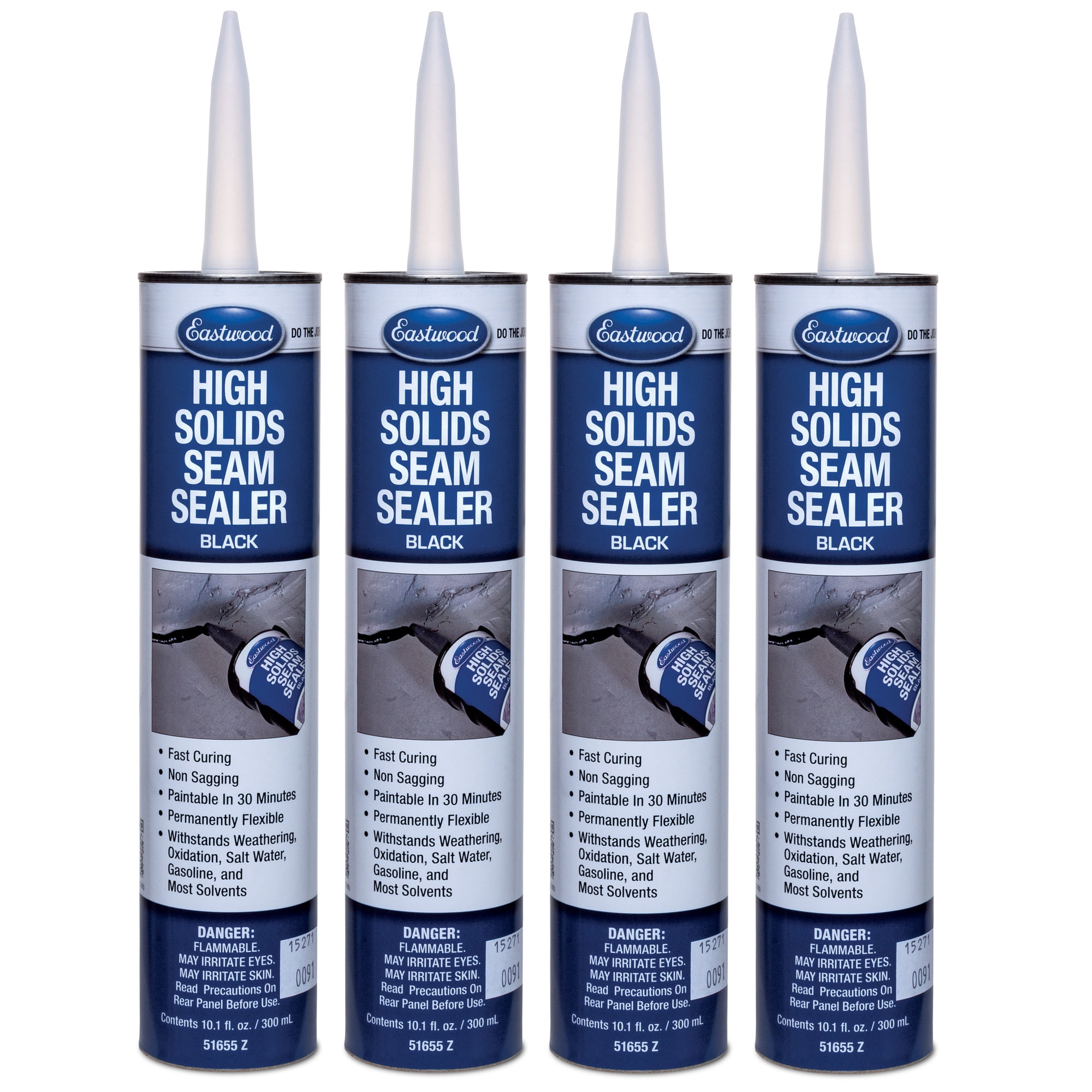 Eastwood Flexible Insulated Waterproof Black Seam Sealer Cartridge 10.1 ...