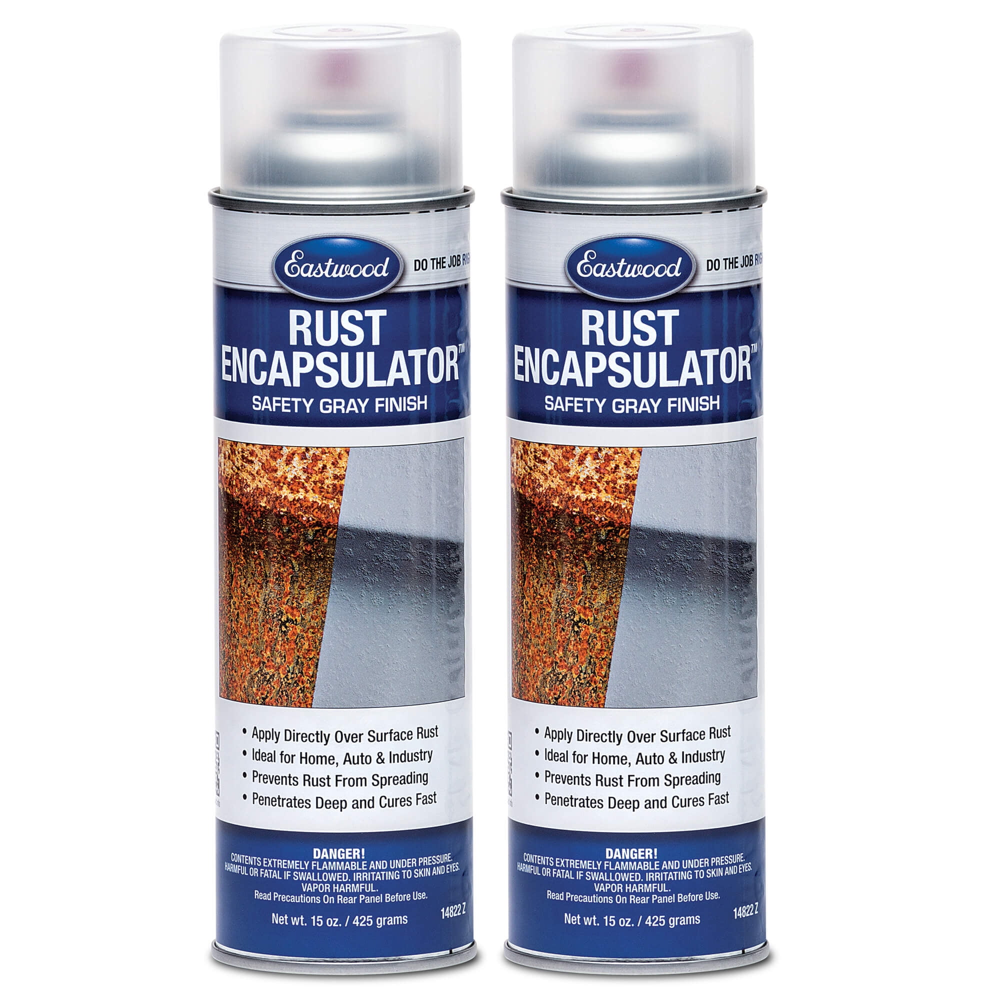 Eastwood Gray Rust Encapsulator 15 oz Aerosol Prevents Rust Corrosion ...