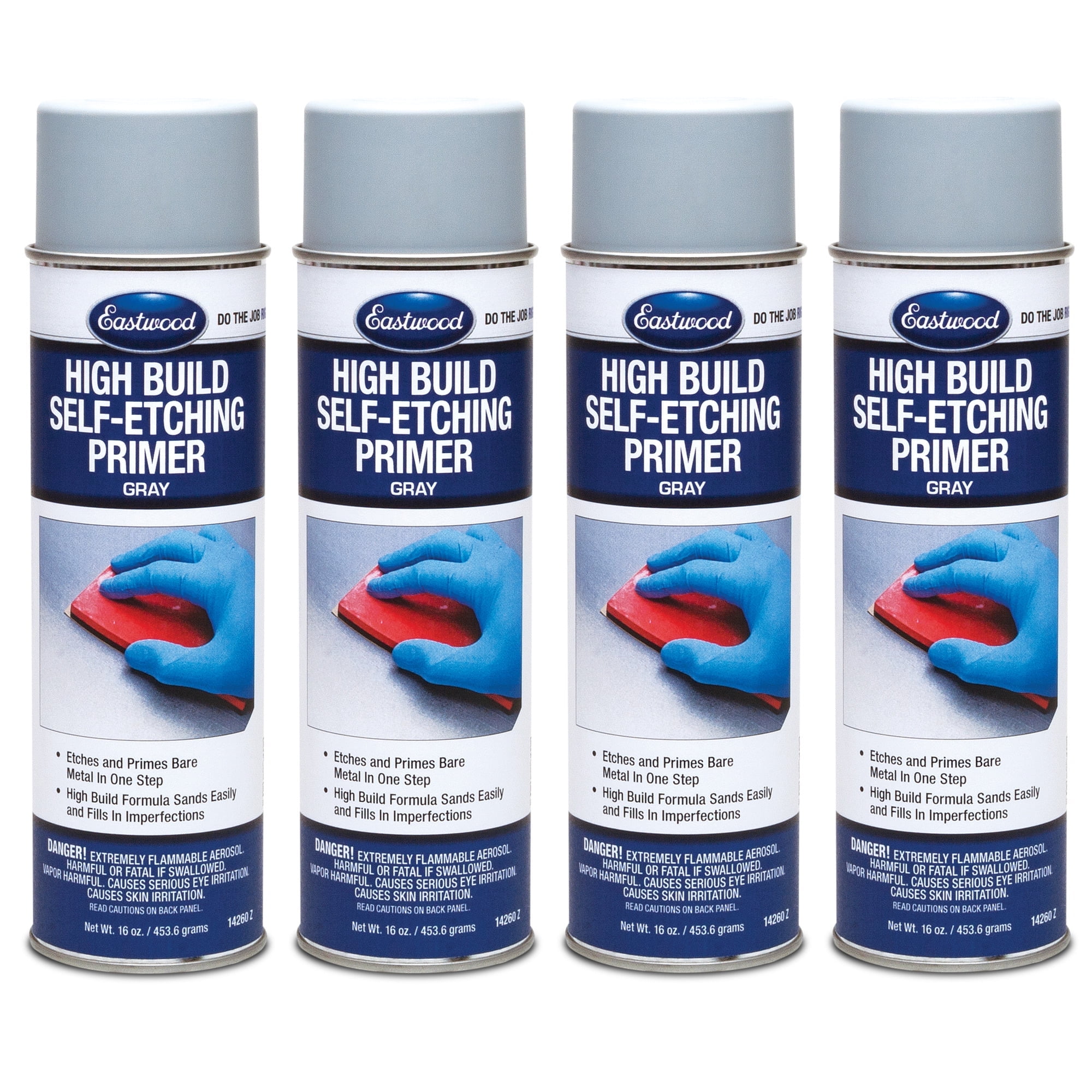 Eastwood High Build Self Etching Primer Gray Aerosol for Bare Metal ...