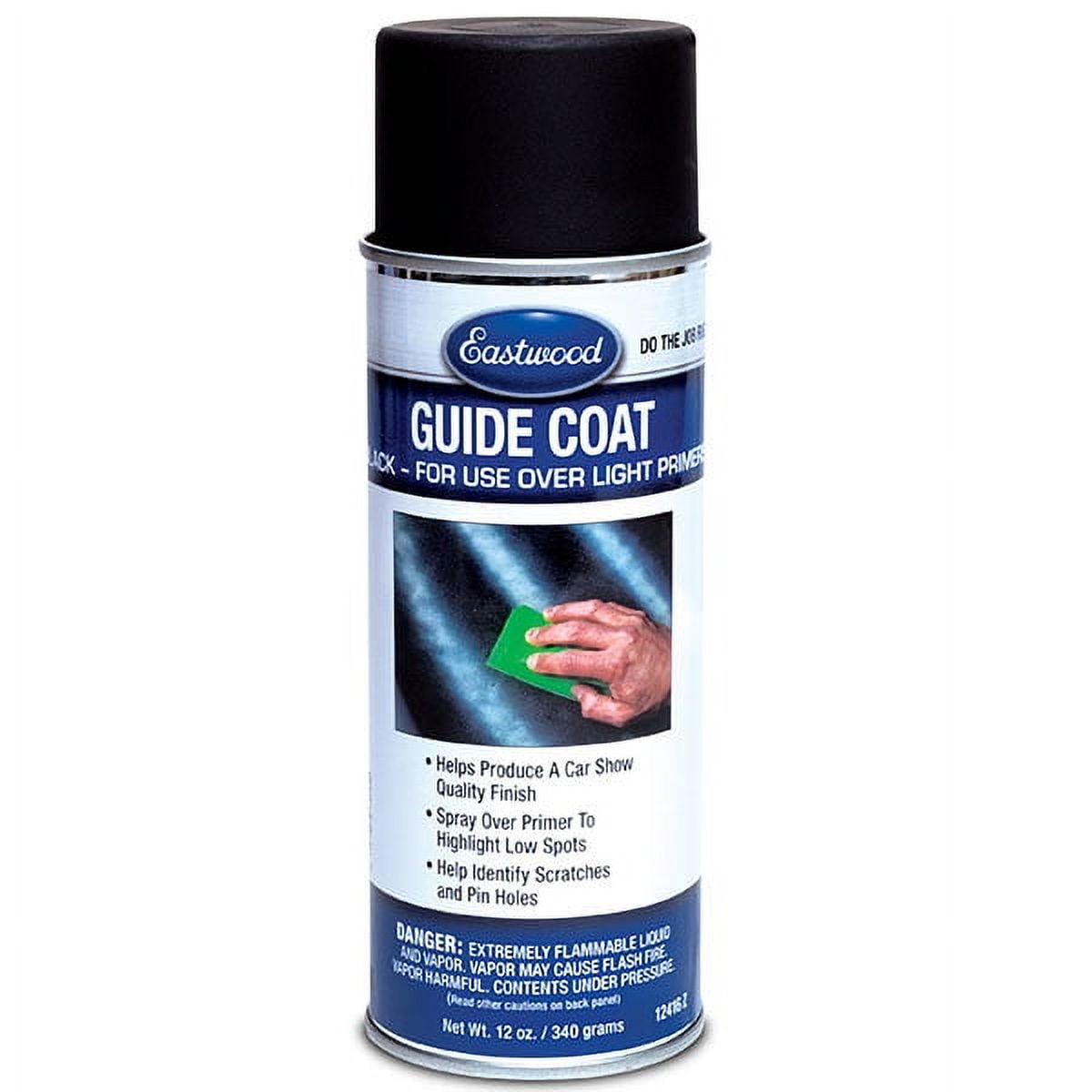 Eastwood Light Black Misting Guide Coat 12 oz Aerosol Autobody Spray ...