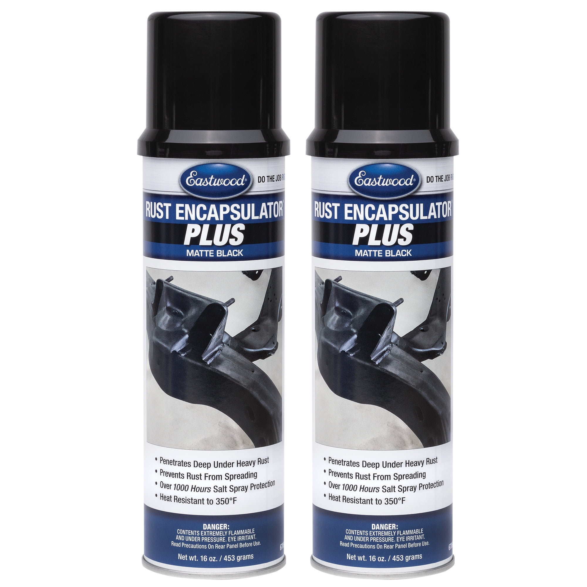 Eastwood Matte Black Rust Encapsulator Plus 16 oz. Aerosol 2 Pack ...