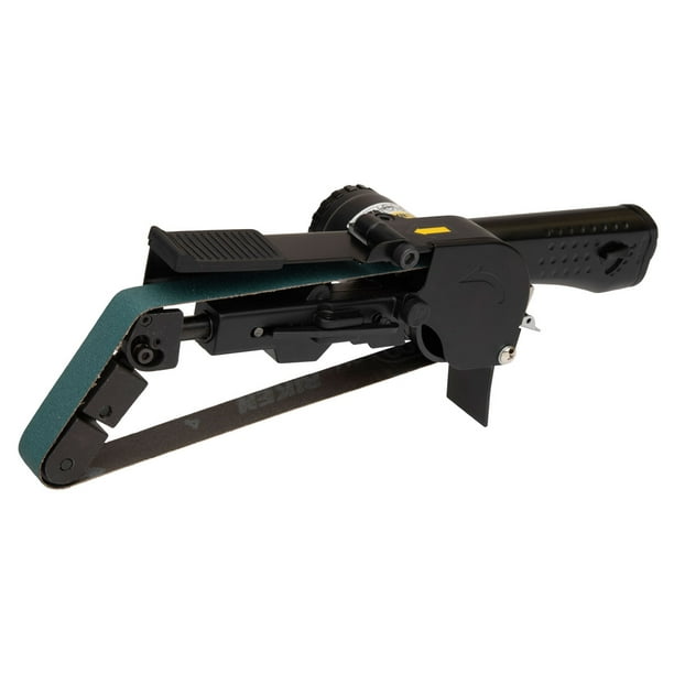 Eastwood Pro Mini Angle Air Powered Belt Sander 3/4X20-1/2In Compact ...