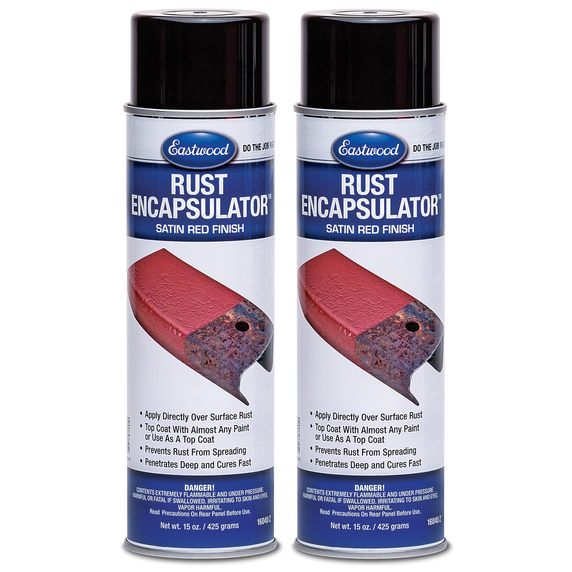 Eastwood Satin Red Rust Encapsulator 15 oz Aerosol Prevents Rust ...
