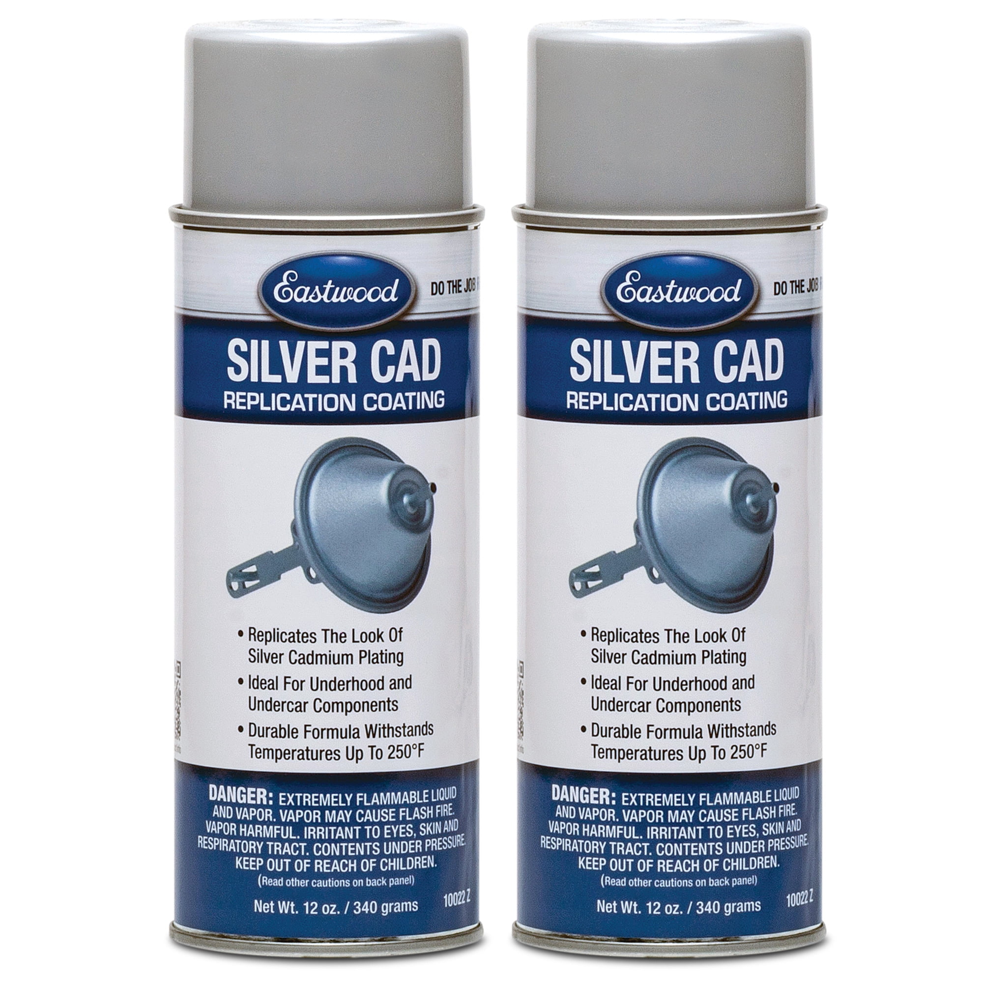 Eastwood Silver Cad Replicate Cadmium Plating Aerosol Spray Paint 12 Oz ...