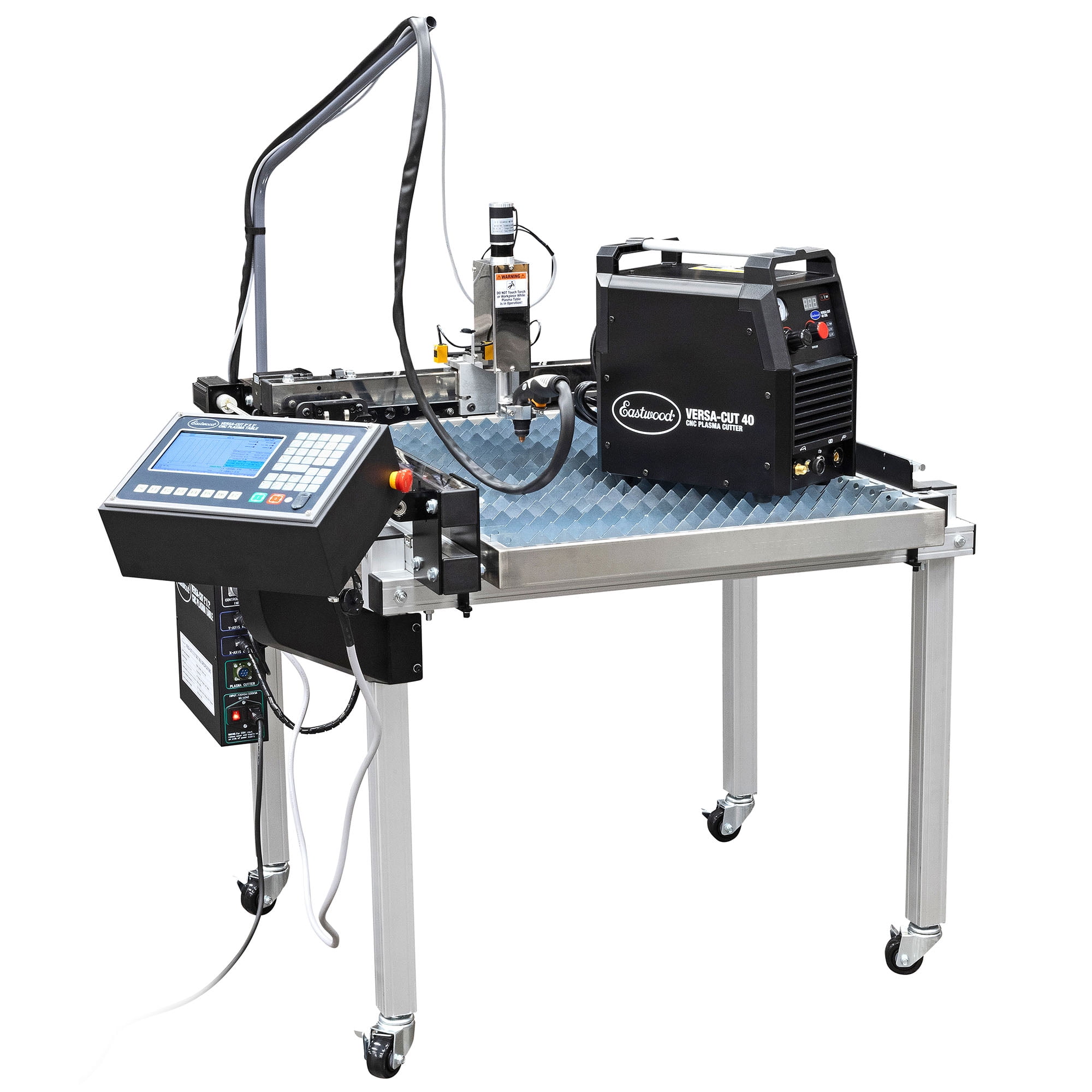Eastwood Versa Cut 2X2 CNC Table with CNC Cut 40 Plasma Cutter and Hand Torch - Walmart.com