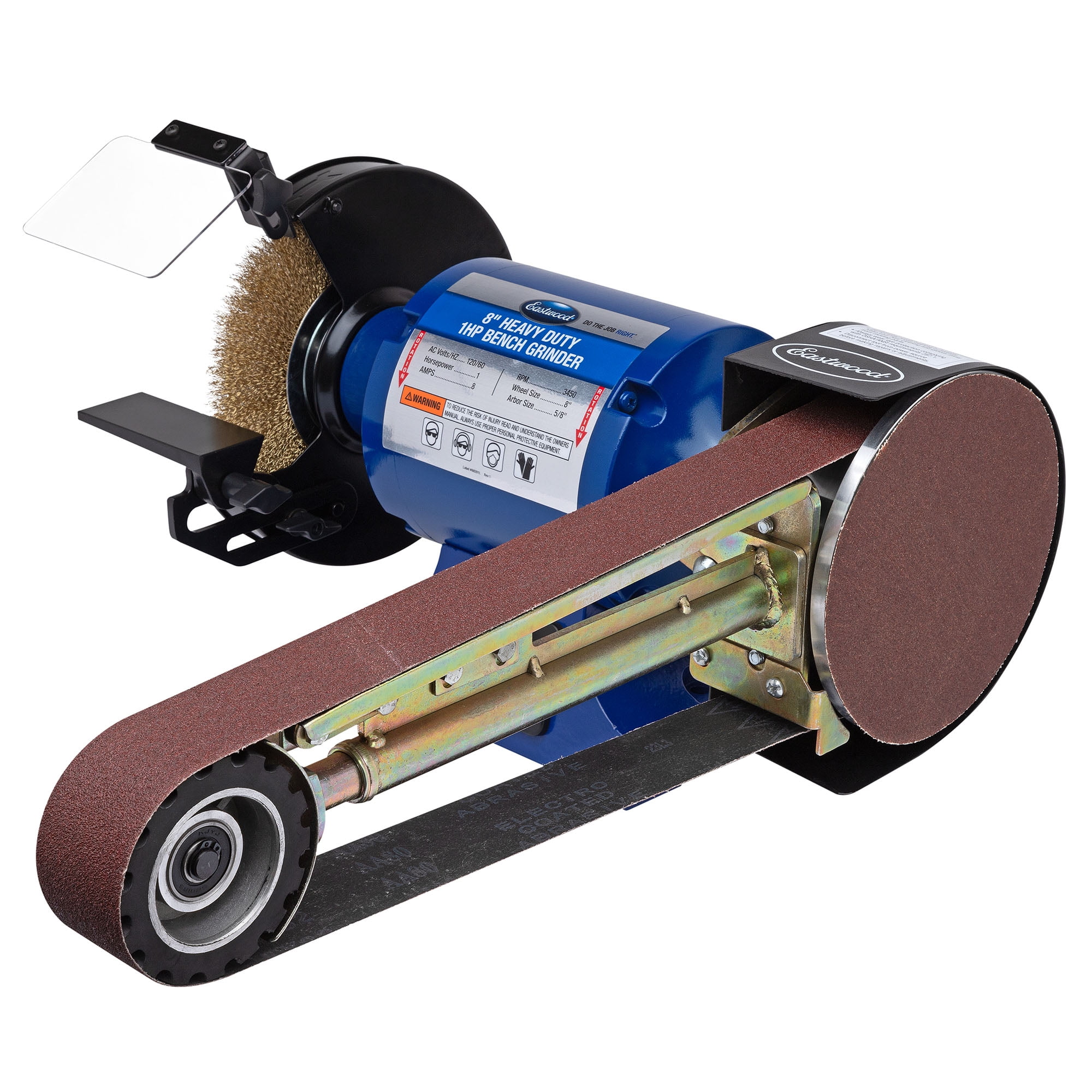 Eastwood Versa Grind 2 X 48 Belt Grinder and 1 HP Bench Grinder kit ...