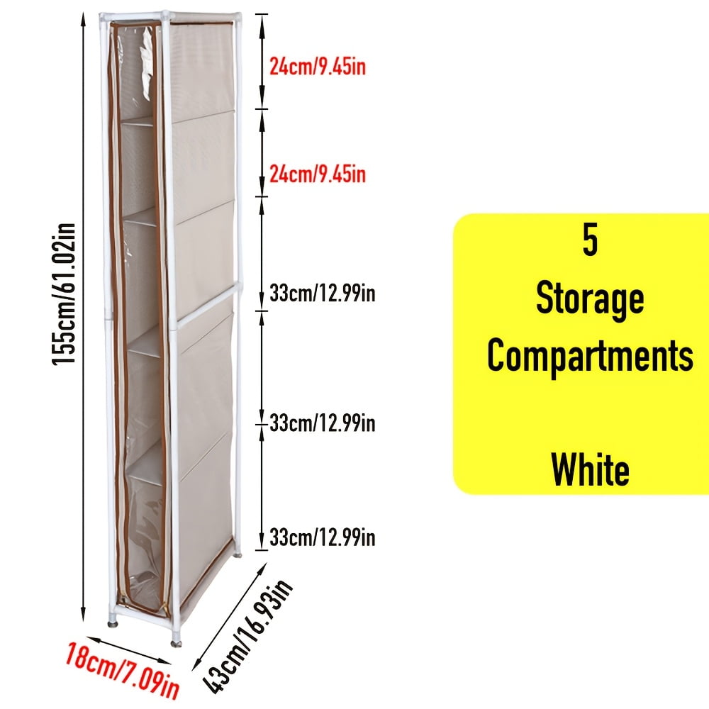 Easy Access, Versatile Multi-Layer Storage Organizer with Dust Cover ...