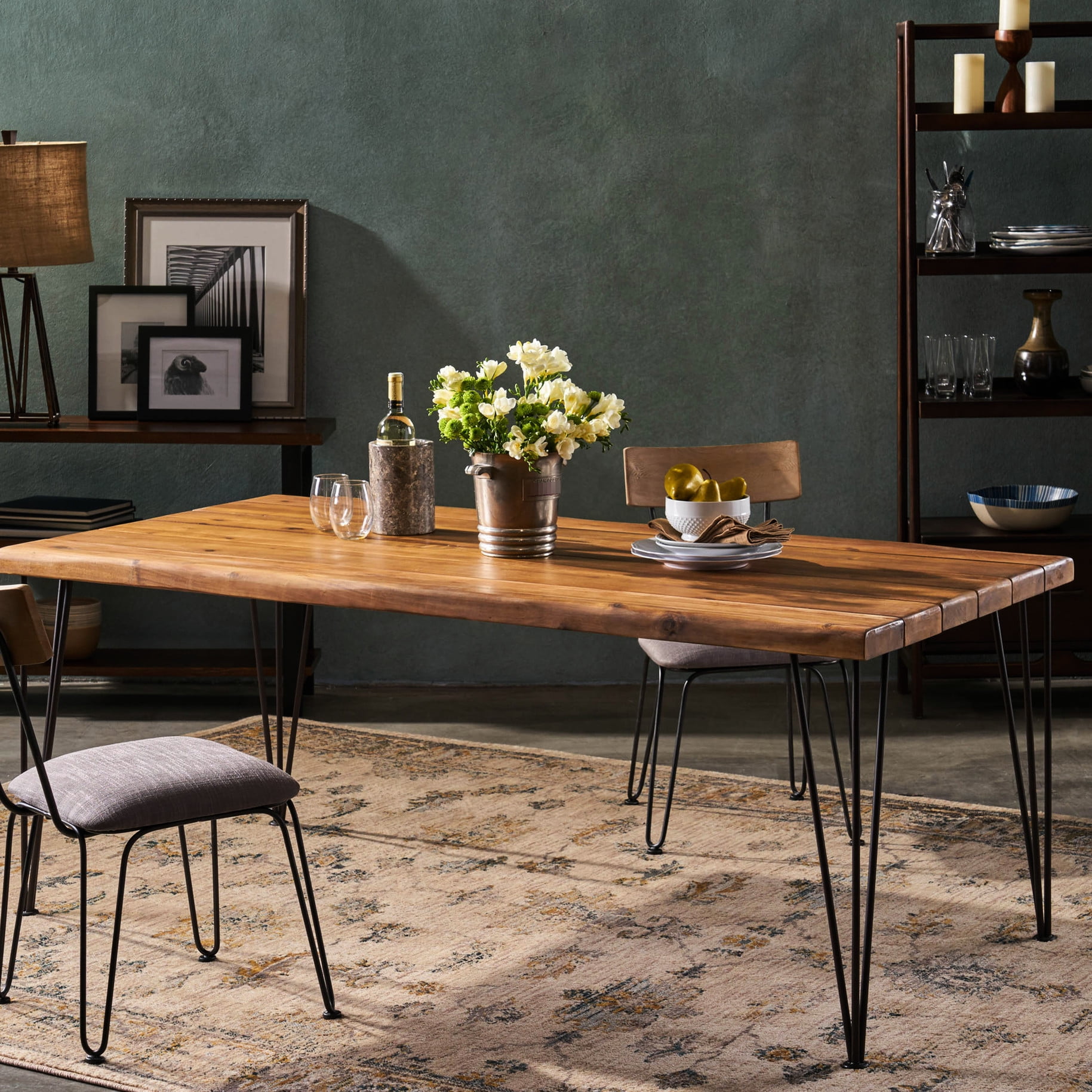 Easy Assembly, 36" Wide Rectangular Table | Indoor Outdoor Entertaining ...