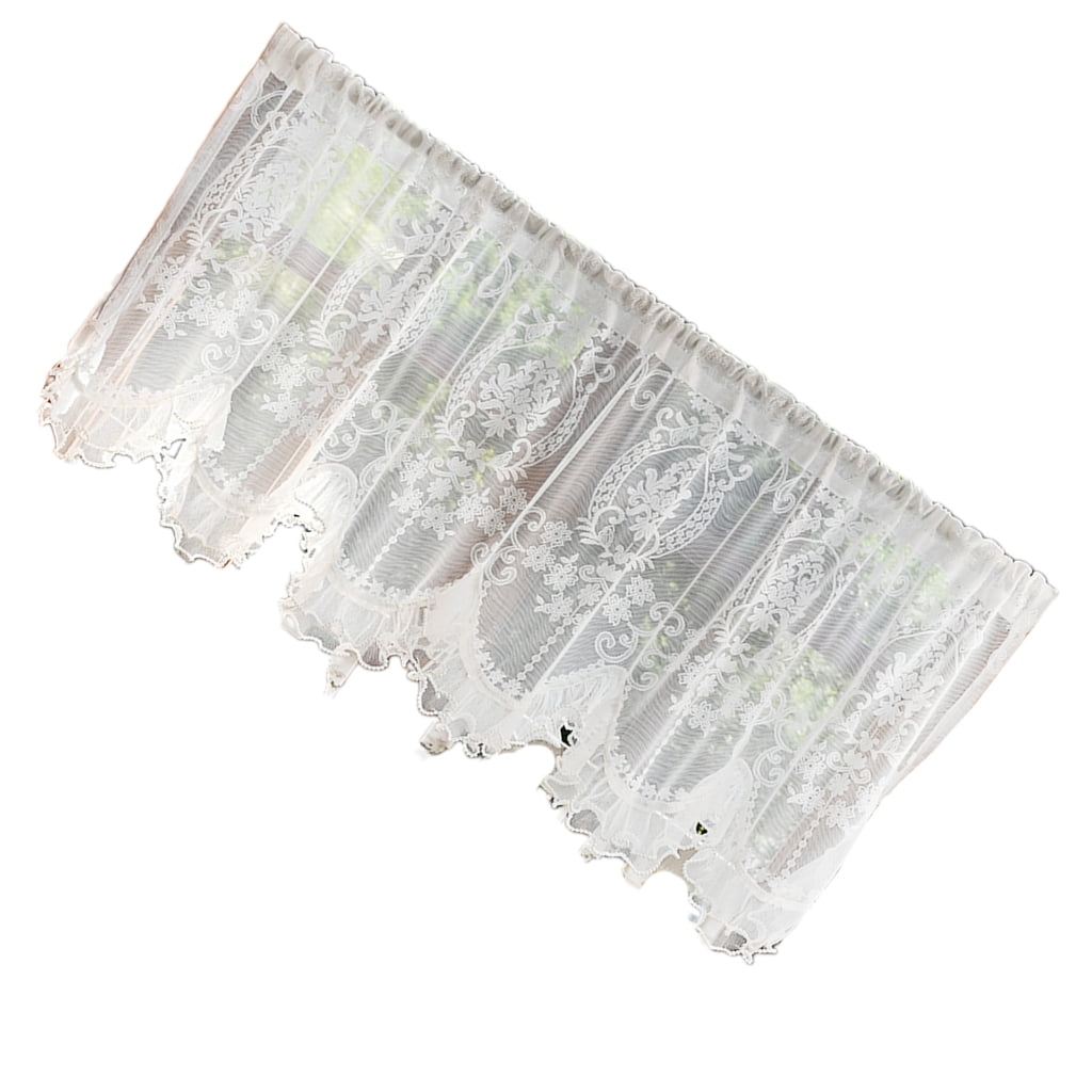 Easy Assembly Fabric Sheer Panel Rod Pocket Styles Living Room Accent ...