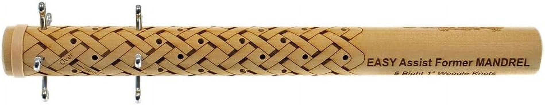 Easy Assist Mandrels Knot Tying Tool Includes Pins and Rubber Bands (1 ...