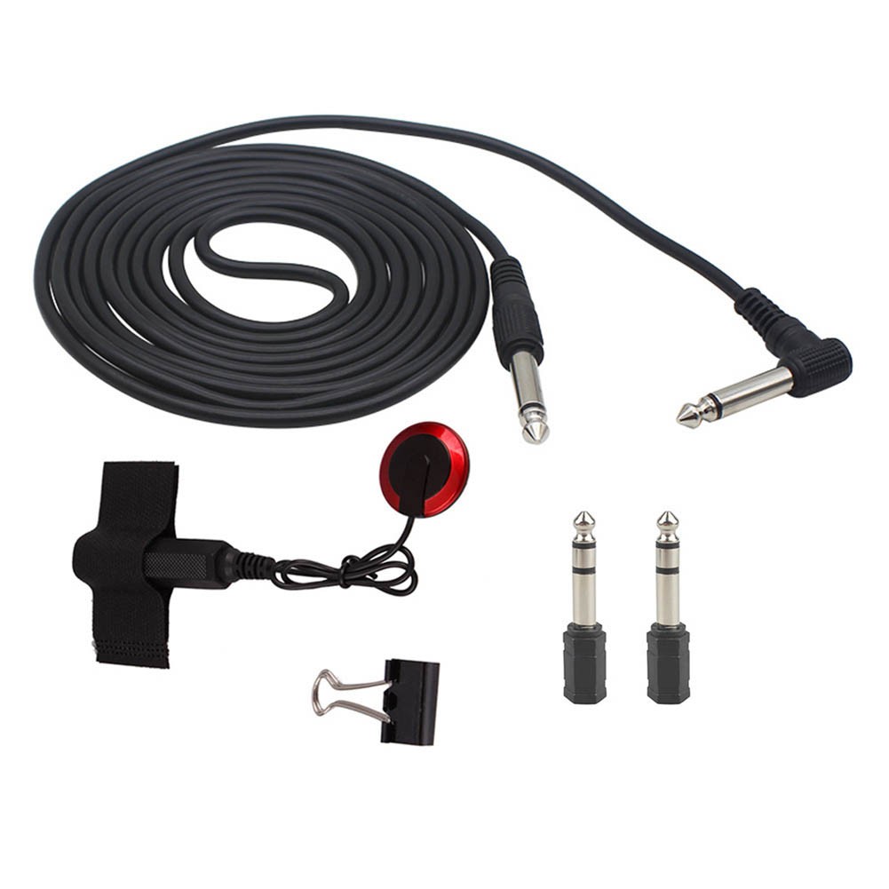 Easy Attachment For Guitar Transducer Mic with Enhanced Noise Reduction ...