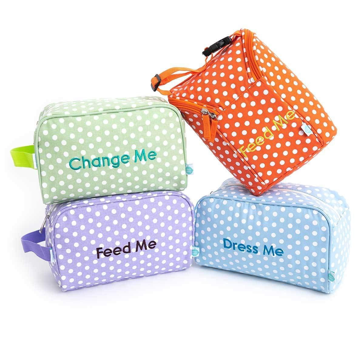 Easy Baby Travelers Diaper Bag Organizers, Pouches Set, 4 Pack, Laguna ...