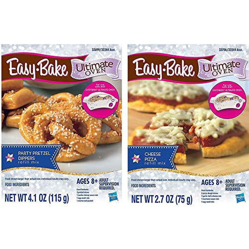 Easy Bake Pizza and Pretzel Refill Kit, Oven Mixes, Cheese Pretzels ...