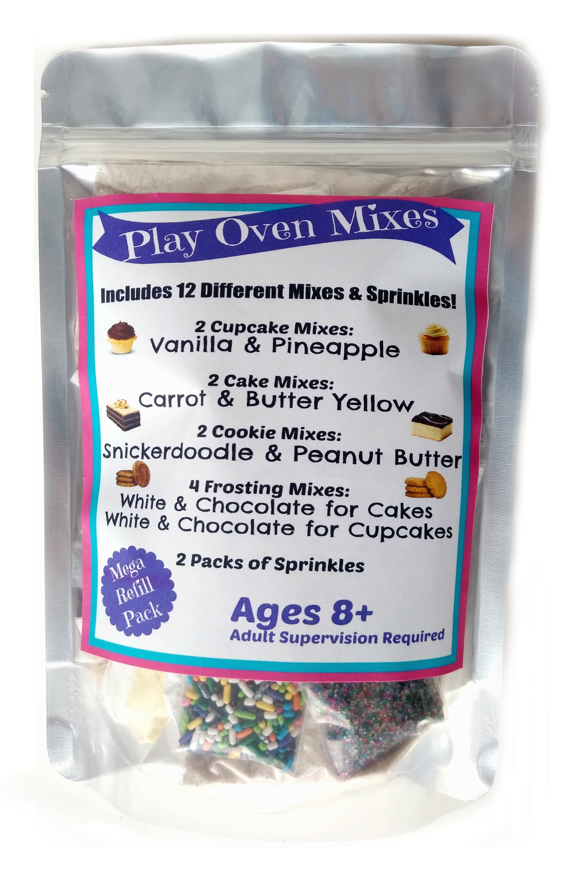 Easy Bake Oven Mixes: 12 Pack Mega Refill, Cupcakes, Cookies, Frosting ...