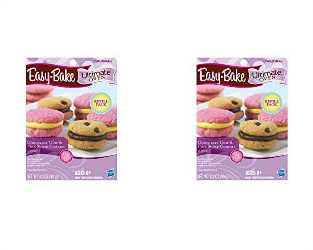 Easy-Bake Ultimate Oven - Chocolate Chip & Pink Sugar Cookies Mixes (2 ...