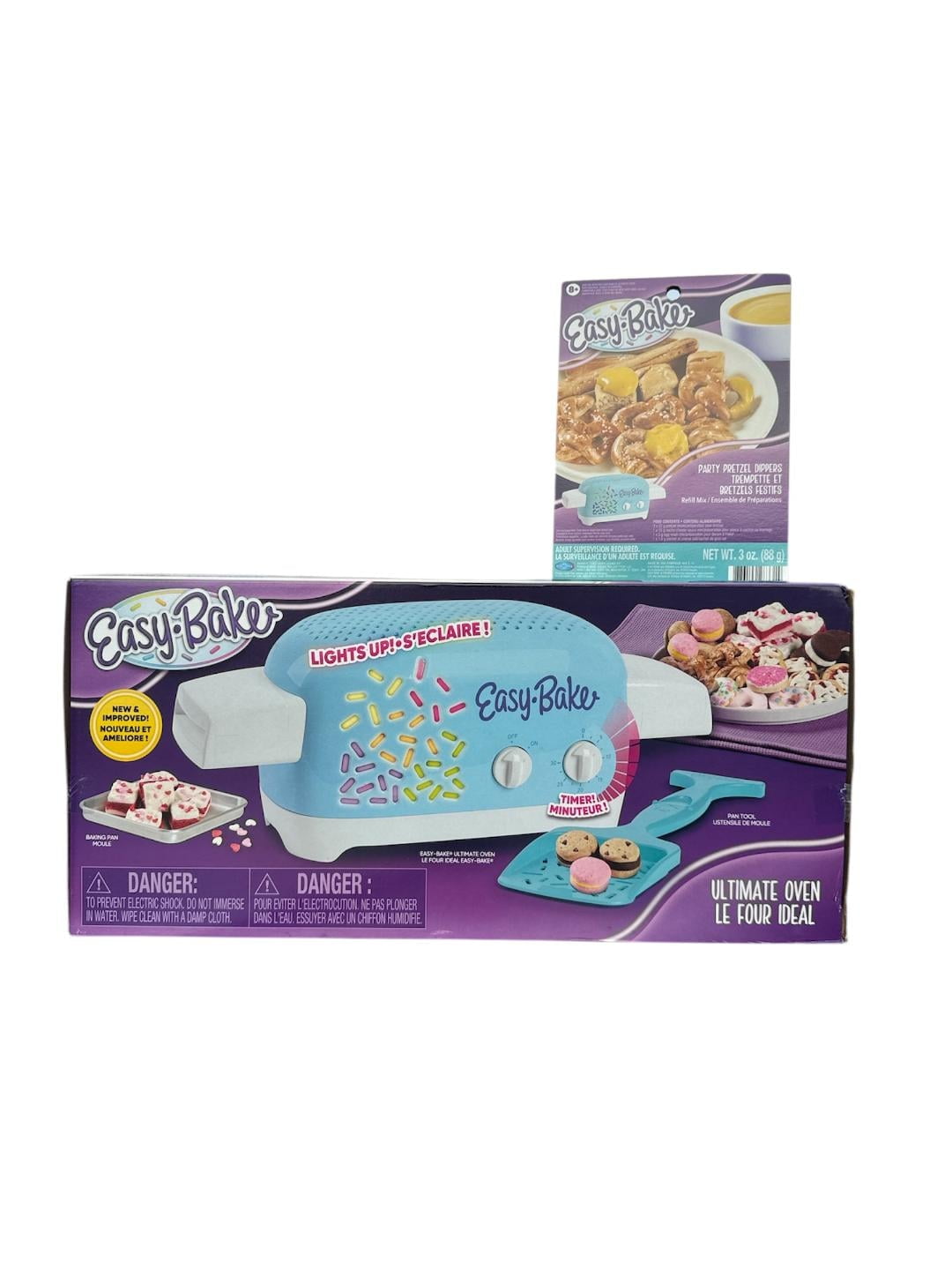 Easy-Bake Ultimate Oven Lights Up New Improved with Party Pretzel ...