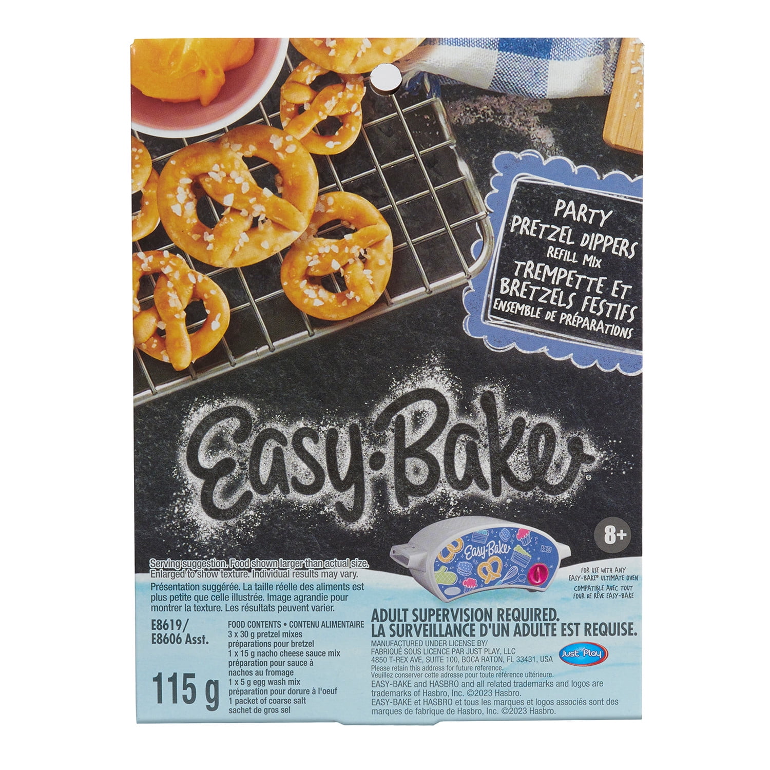 Easy-Bake Ultimate Oven Toy, Pretzel Dippers Refill Mix, Baking Set for ...