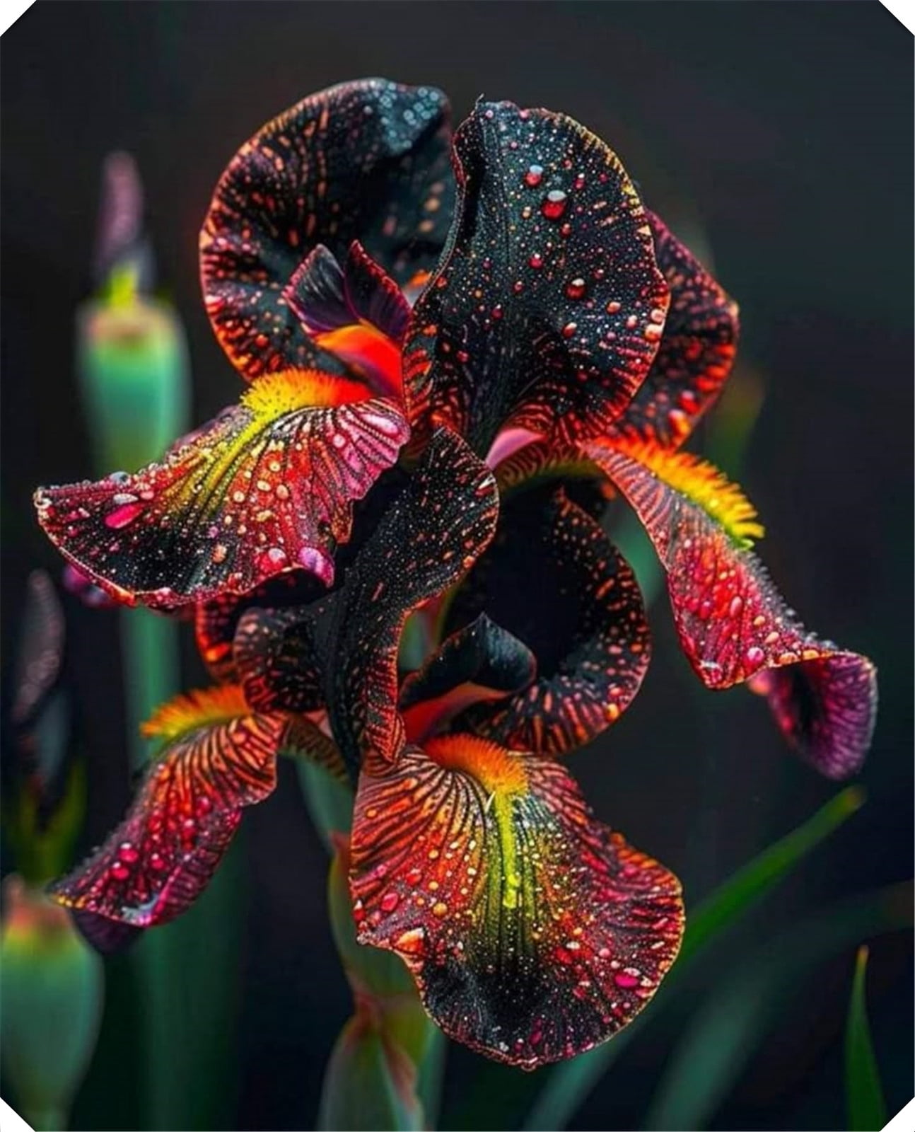 Easy Bloom IRIS on sale bearded iris for Planting Ornaments Indoor or ...