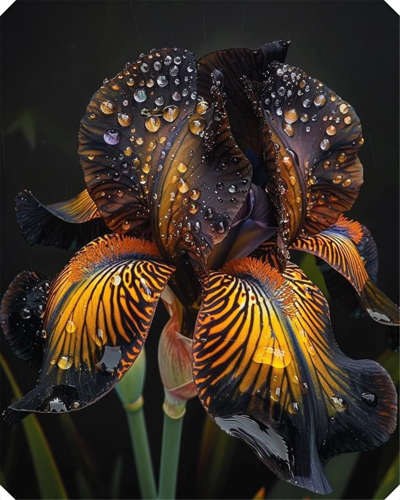 Easy Bloom IRIS on sale bearded iris for Planting Ornaments Indoor or ...