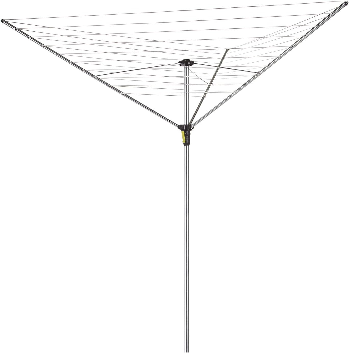 Easy Breeze 115 Ft. Round 3 Arm Rotary Clothesline, Umbrella Drying ...