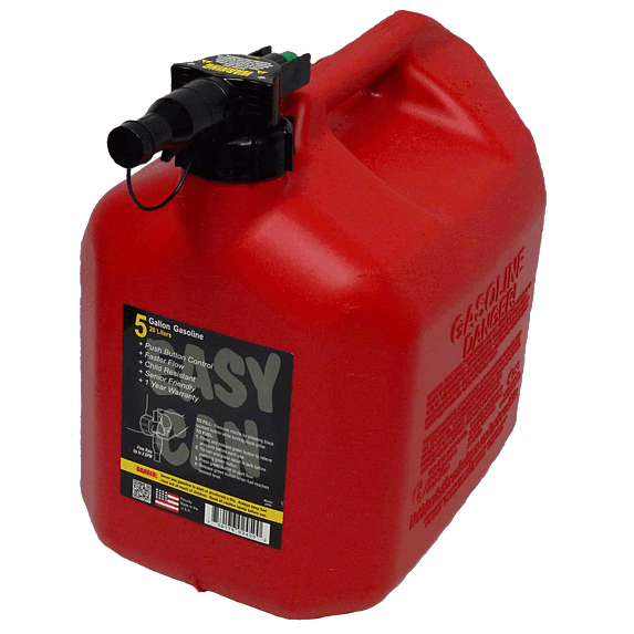 Easy Can 5 Gallon Gas Can with Flame Mitigation Device and Auto-Stop ...