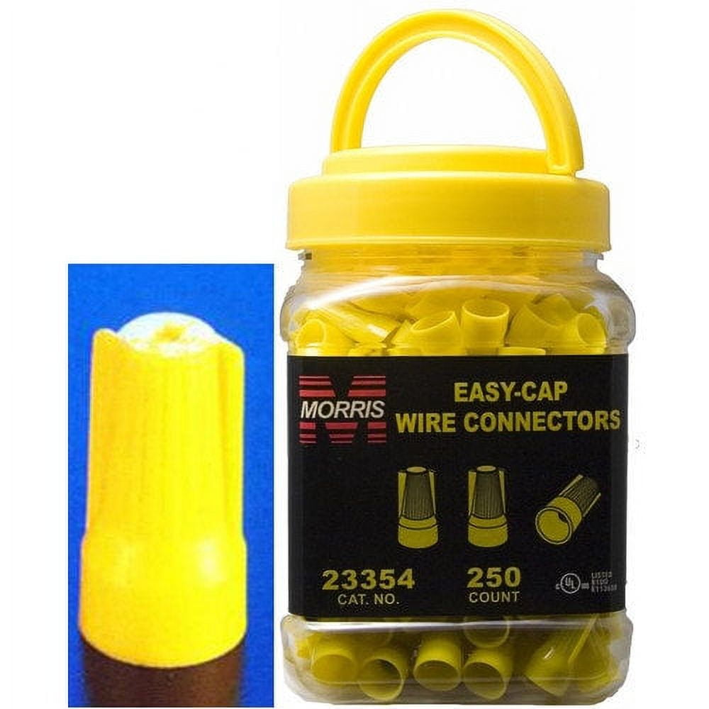 Easy-Cap Wire Connectors Yellow Small Jar - Walmart.com