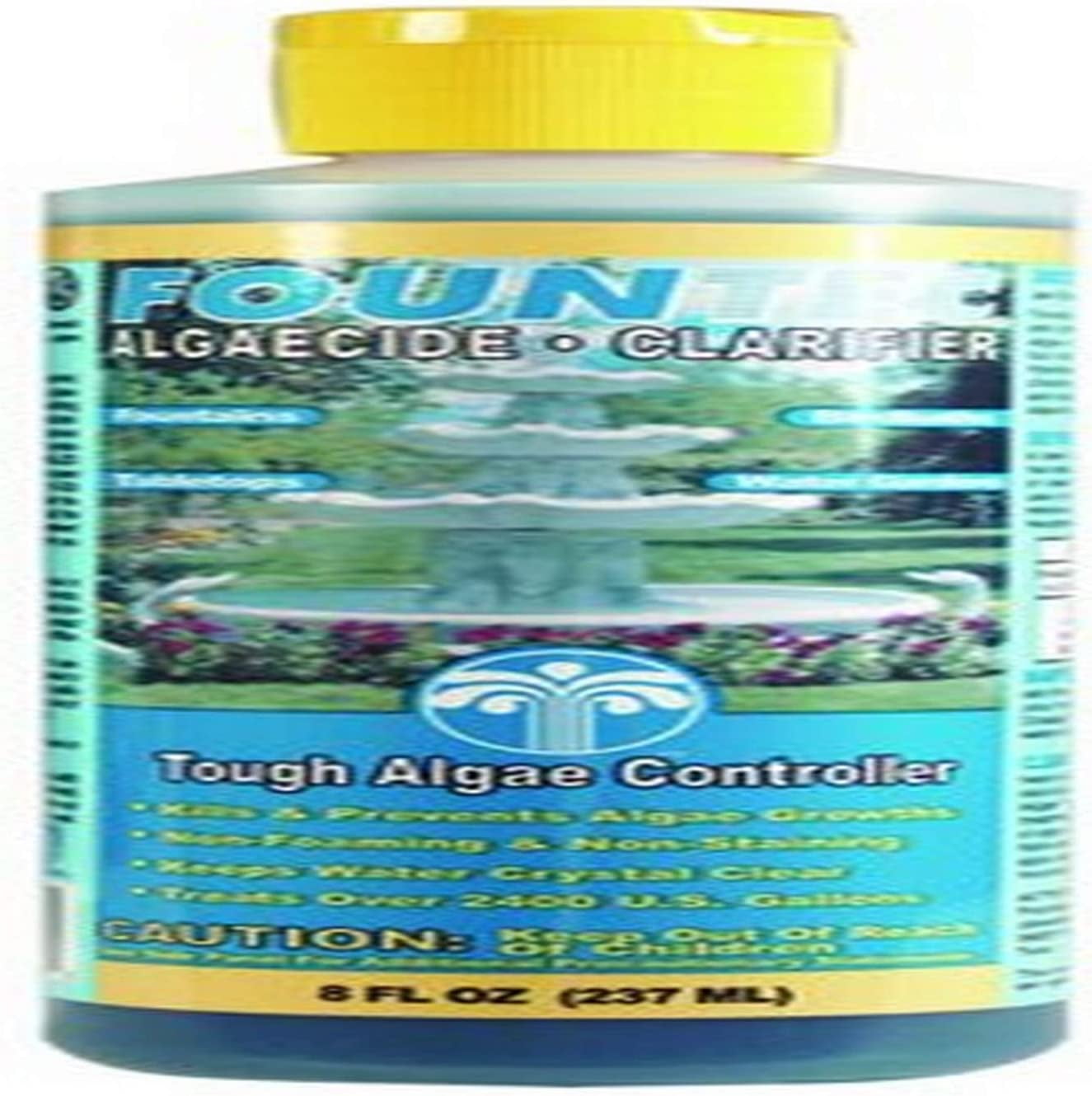 EasyCare FounTec Algaecide and Clarifier, 8 oz. Bottle - Walmart.com