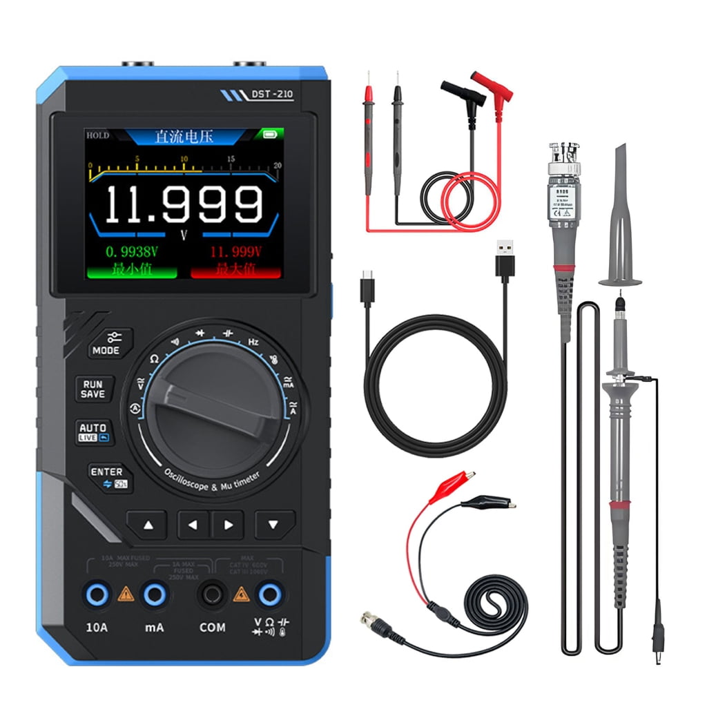 Easy Carry 3 In 1 Multimeter Featuring Oscilloscope Functionality ...