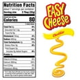 Easy Cheese Cheddar Cheese Snack, 8 oz Cans - Convenient, Spreadable ...