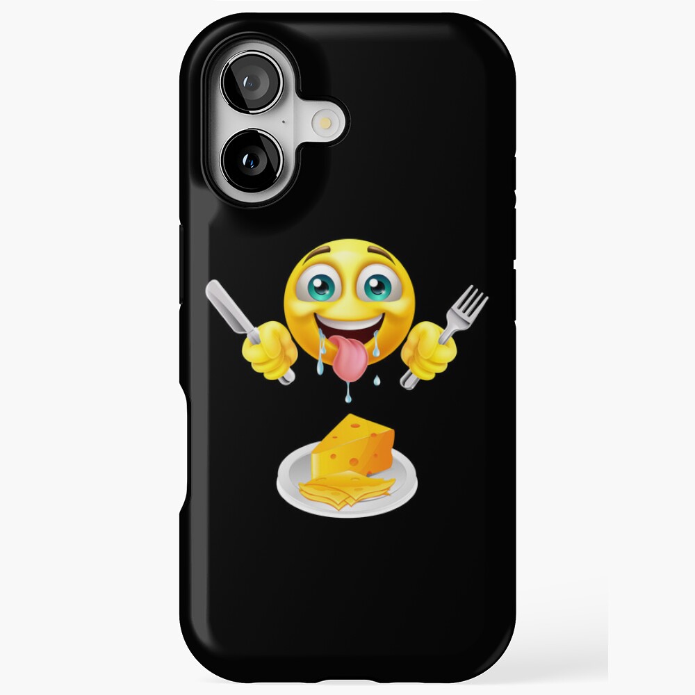 Easy Cheese Slice Cute Cartoon Illustration iPhone 17 11 12 13 14 15 16 ...