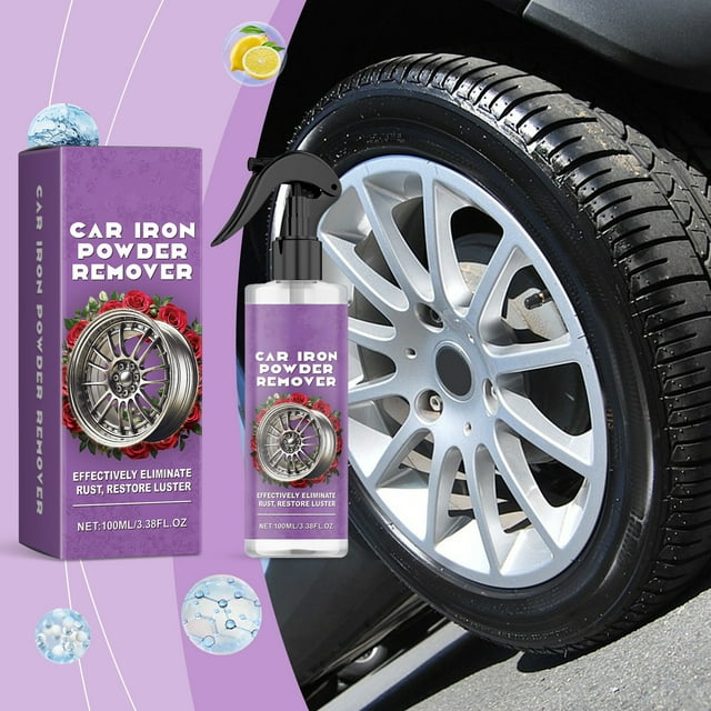 Easy Clean, Rust Remover Spray, Steel Wheel Cleaner, 100ml Size, Fast ...