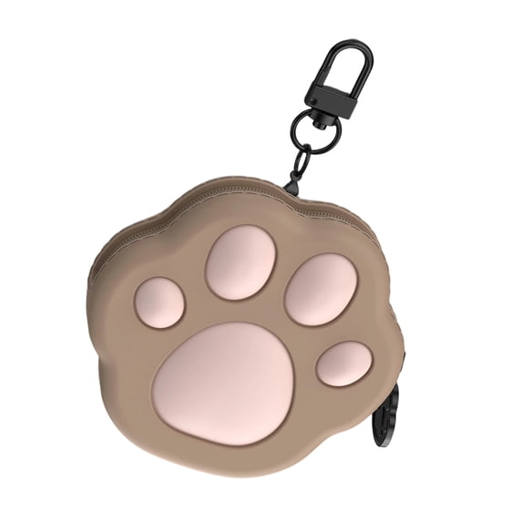 Easy Clean Waterproof Silicone Cats Paws Themed Earphone Case For Quick ...