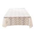 Easy Cleaning Polyester Florals Lace Tablecloth French Elegant Styles ...