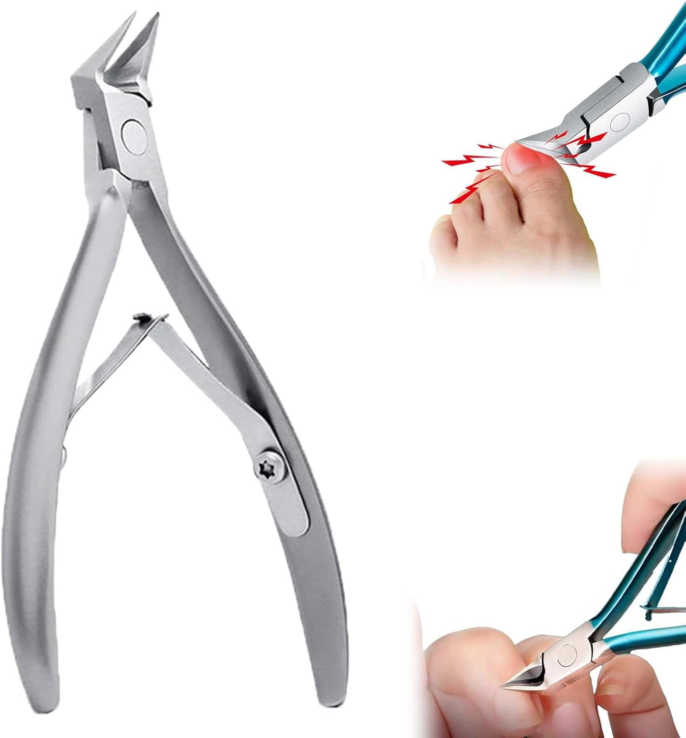 Easy Clip, 2024 New Grishay Easyclip, Stainless Steel Toenail Scissors ...