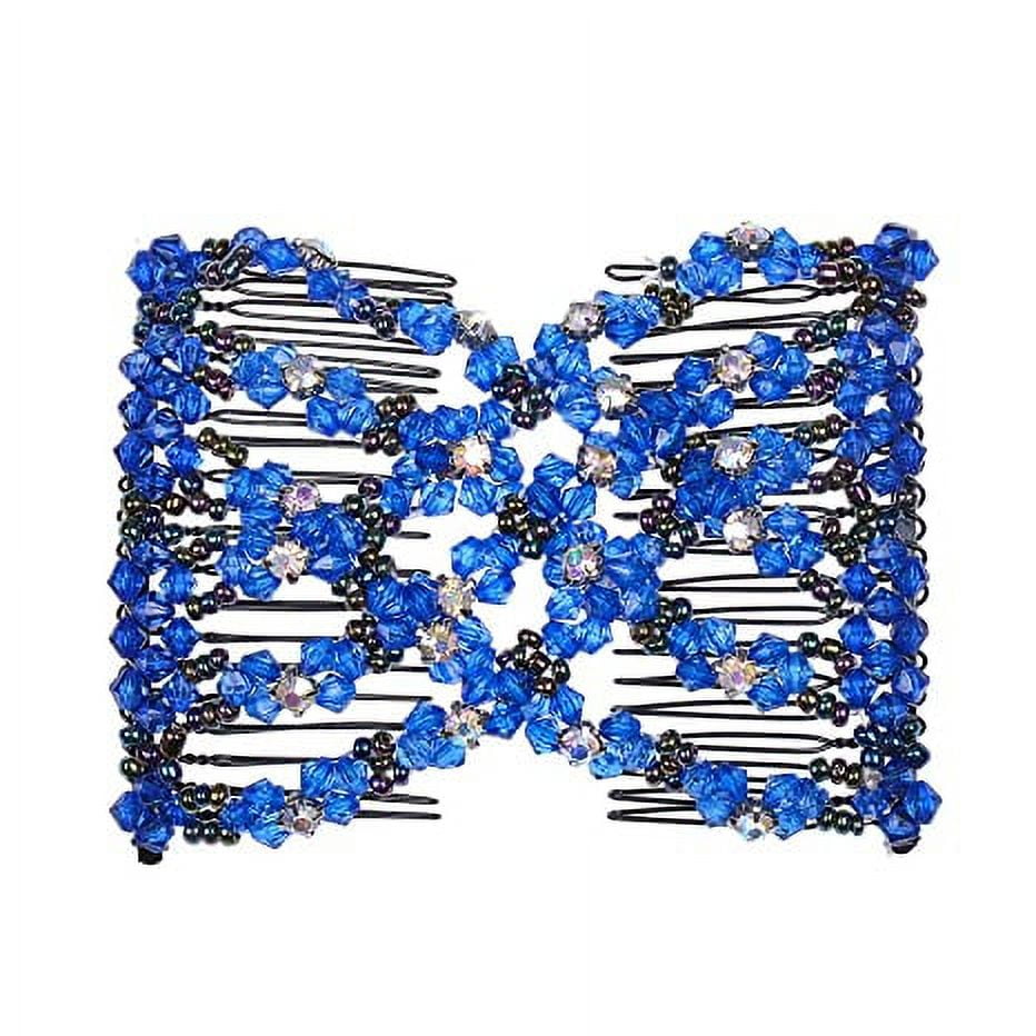 Easy Combs Double Stretching Combs Clips, perfect for Easy Ponytails ...