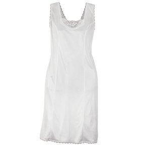 Women's Shadowline 1360X Plus Size Full Slip with Wide Lace (White 54 ...